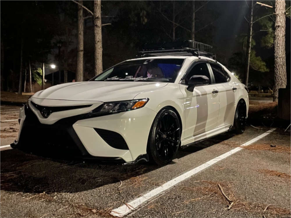 2019 Toyota Camry with 20x9 35 Curva C46 and 245/35R20 Lexani Lx-twenty ...