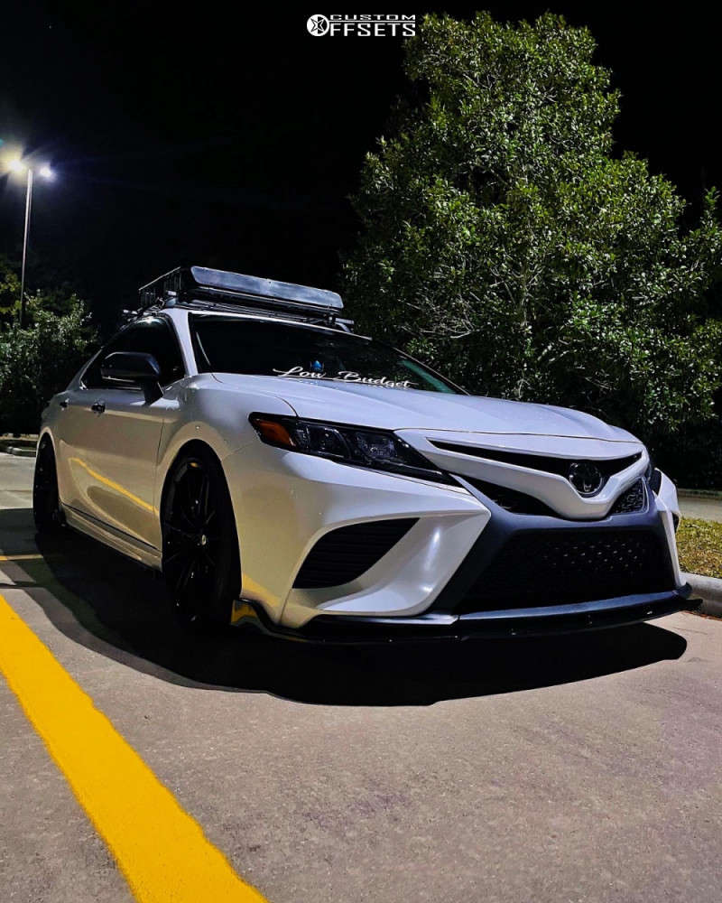 2019 Toyota Camry with 20x9 35 Curva C46 and 245/35R20 Lexani Lx-twenty ...