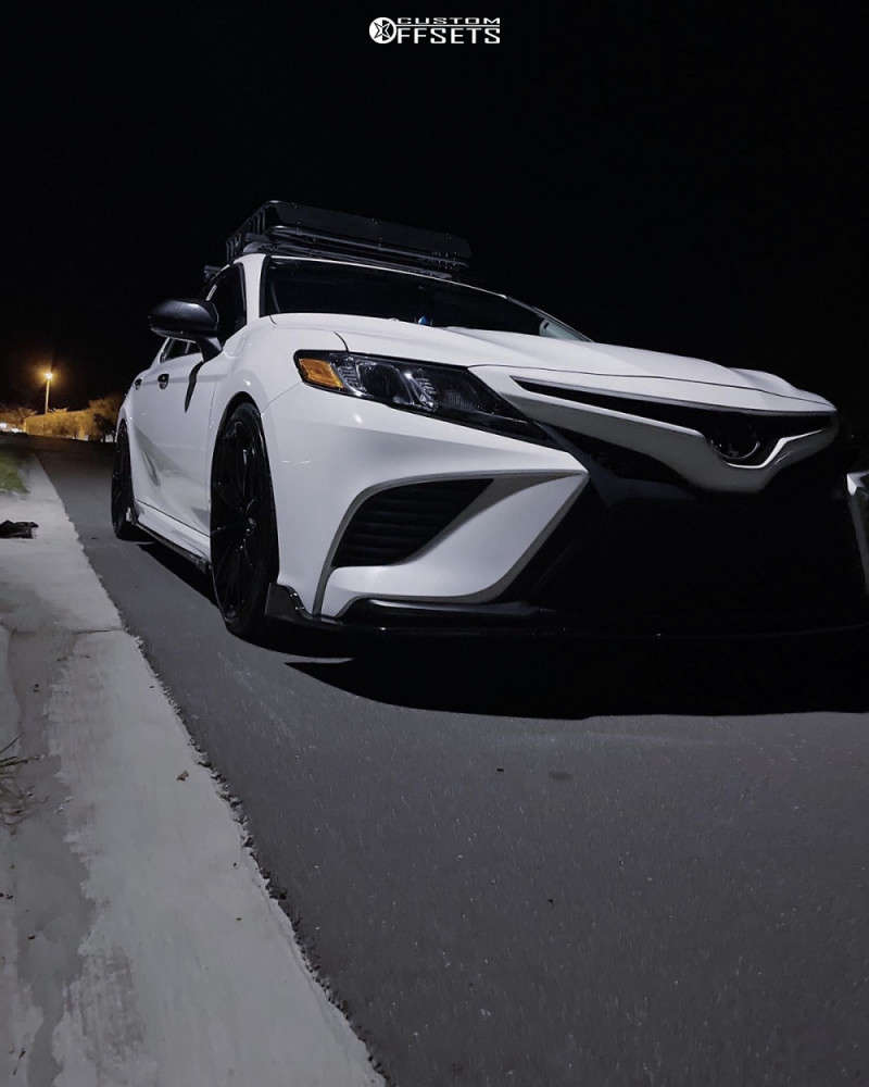 2019 Toyota Camry with 20x9 35 Curva C46 and 245/35R20 Lexani Lx-twenty ...