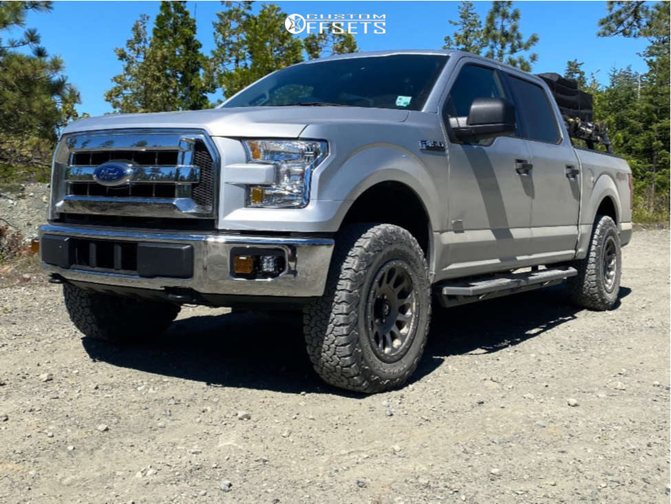 2017 Ford F-150 with 18x9 1 Fuel Vector and 275/70R18 BFGoodrich All ...