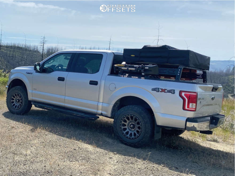 2017 Ford F-150 with 18x9 1 Fuel Vector and 275/70R18 BFGoodrich All ...