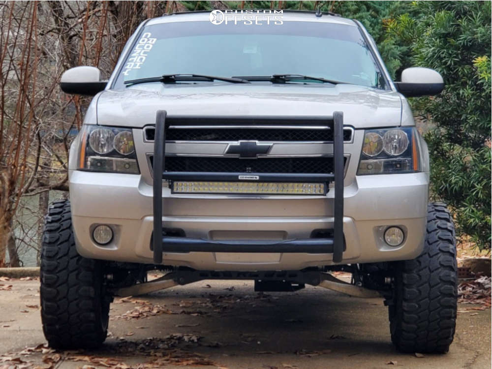 2007 Chevrolet Tahoe with 24x12 -57 Vision Sliver and 35/12.5R24 ...