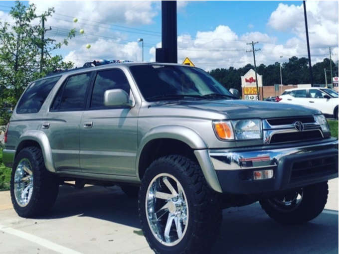 2001 Toyota 4Runner with 20x10 -25 ARKON OFF-ROAD Lincoln and 33/12 ...
