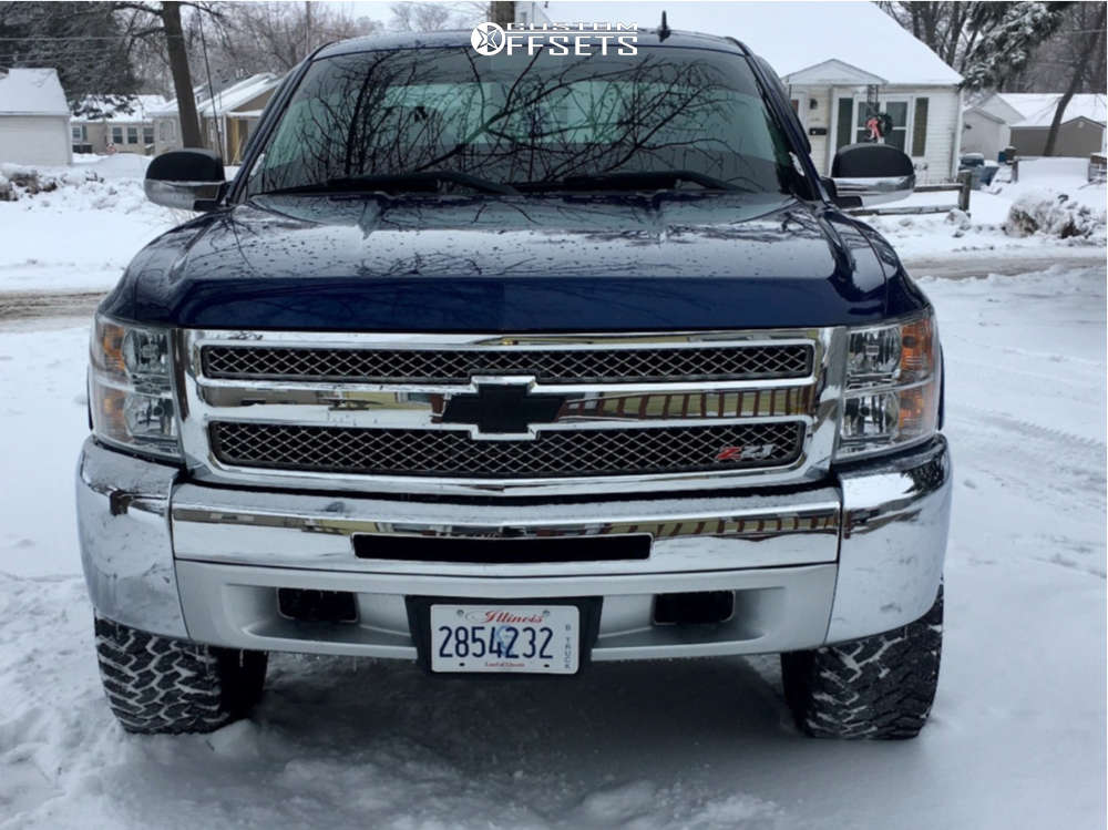 2013 Chevrolet Silverado 1500 with 20x10 -18 XD Grenade and 33/12.5R20 ...