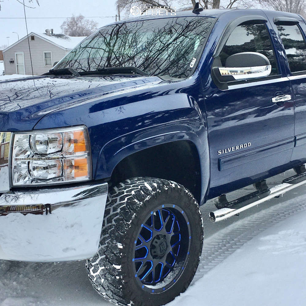 2013 Chevrolet Silverado 1500 with 20x10 -18 XD Grenade and 33/12.5R20 ...
