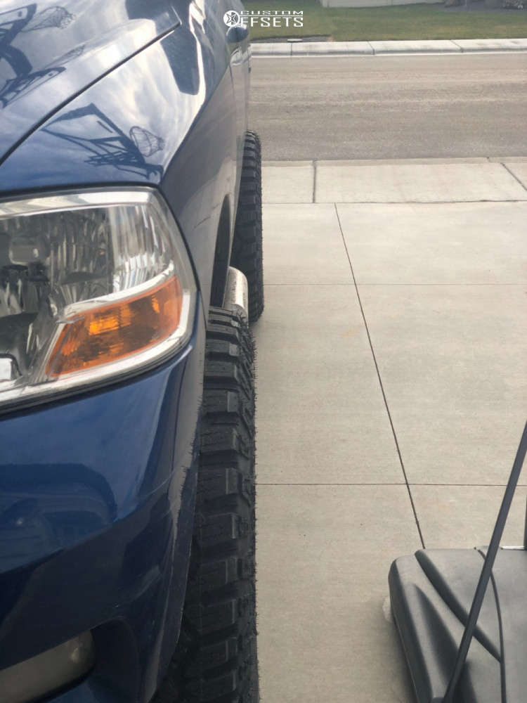 2011 Ram 1500 with 20x9 -12 Ballistic Spartan and 37/12.5R20 Kanati ...