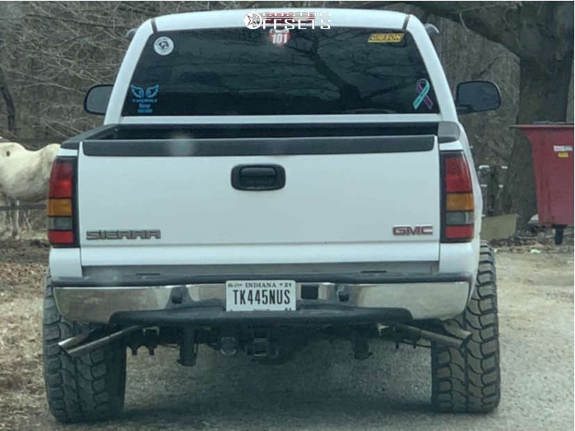 2005 GMC Sierra 1500 with 20x10 -24 XF Offroad Xf-215 and 33/12.5R20 ...