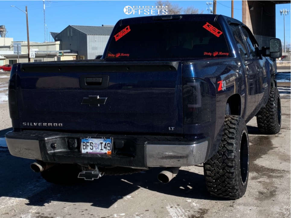 2010 Chevrolet Silverado 1500 with 20x12 -44 RBP 65r and 33/12.5R20 ...