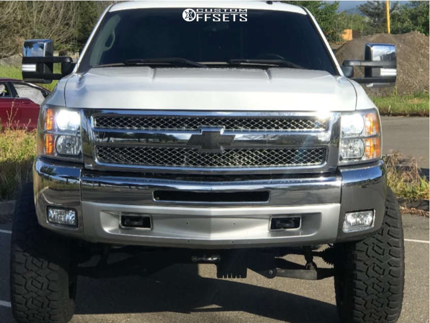 2012 Chevrolet Silverado 1500 with 22x12 -44 RBP 87r and 35/12.5R22 ...