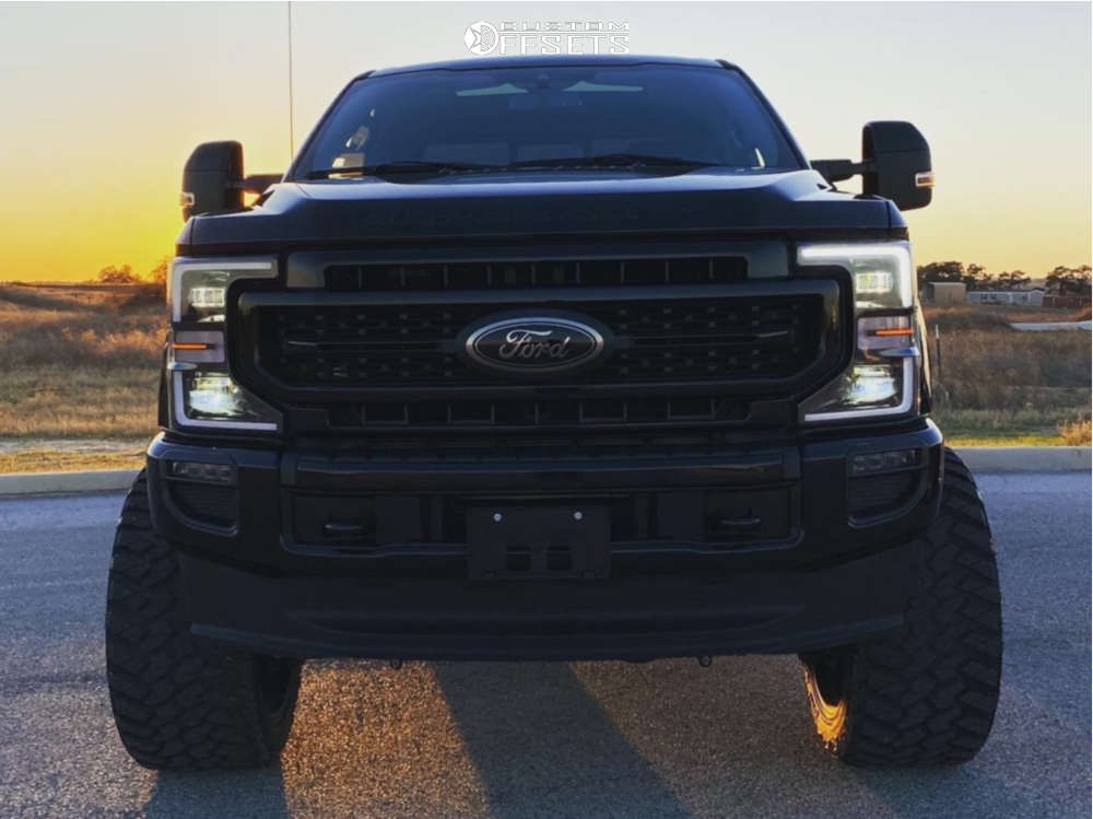 2020 Ford F-250 Super Duty with 24x14 -76 Tuff T2a and 375/40R24 Nitto ...