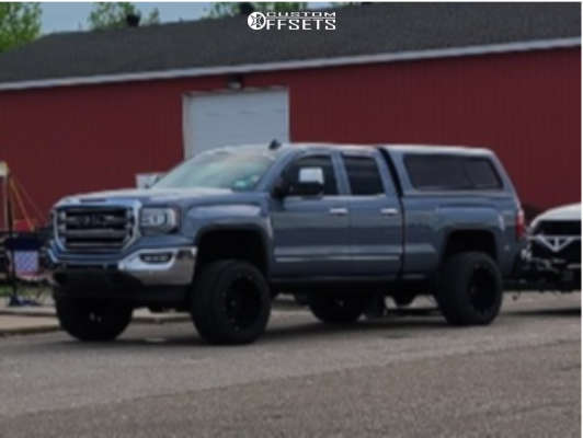 2016 GMC Sierra 1500 with 20x12 -51 Vision Rocker and 35/12.5R20 Nitto ...
