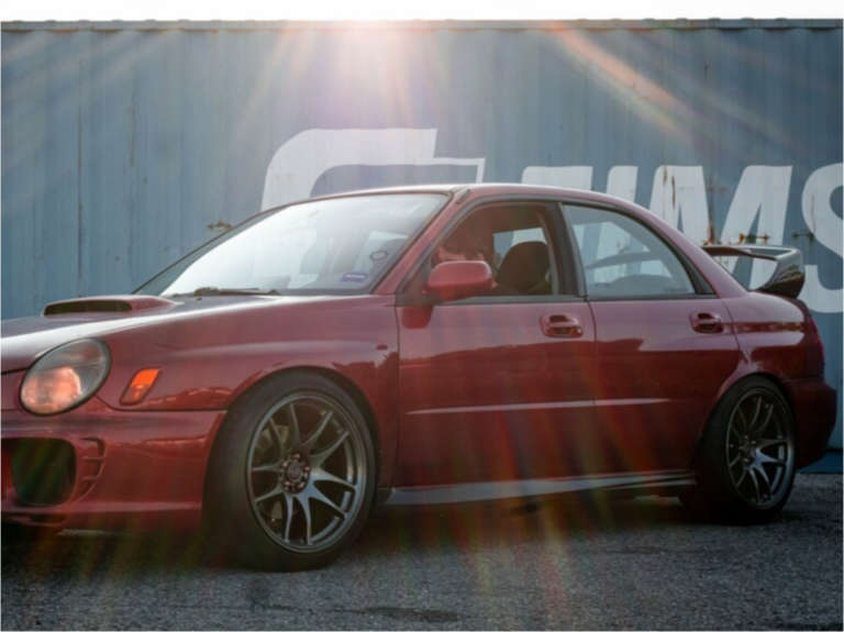 2002 Subaru WRX Wheel Offset Poke Coilovers | 1445099 | Custom Offsets