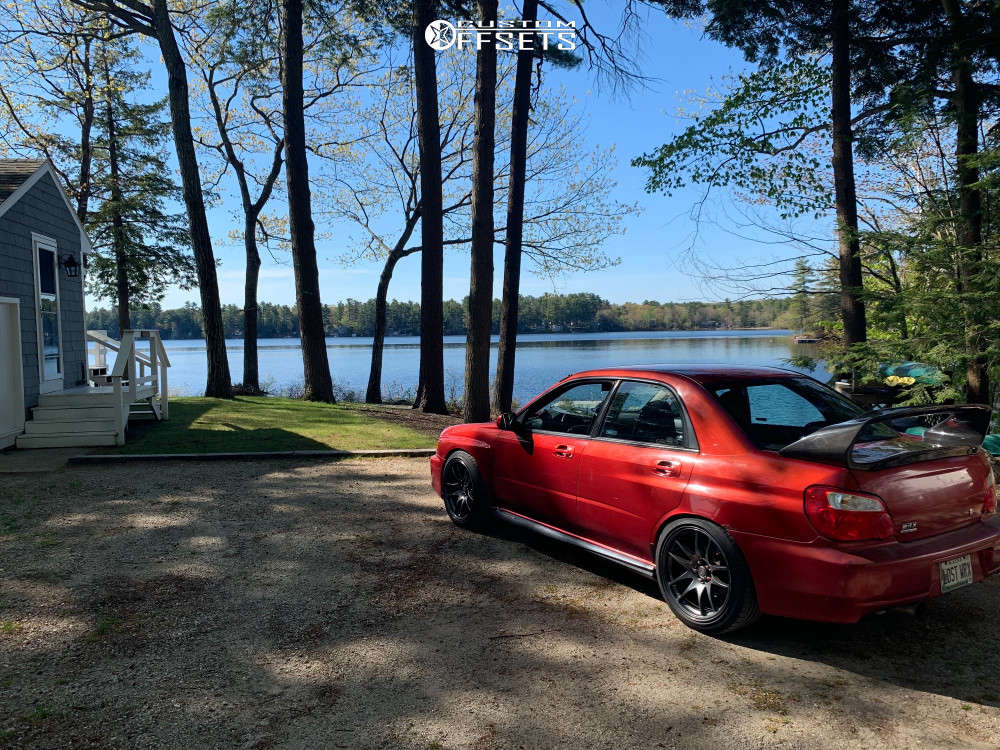 2002 Subaru WRX Wheel Offset Poke Coilovers | 1445099 | Custom Offsets