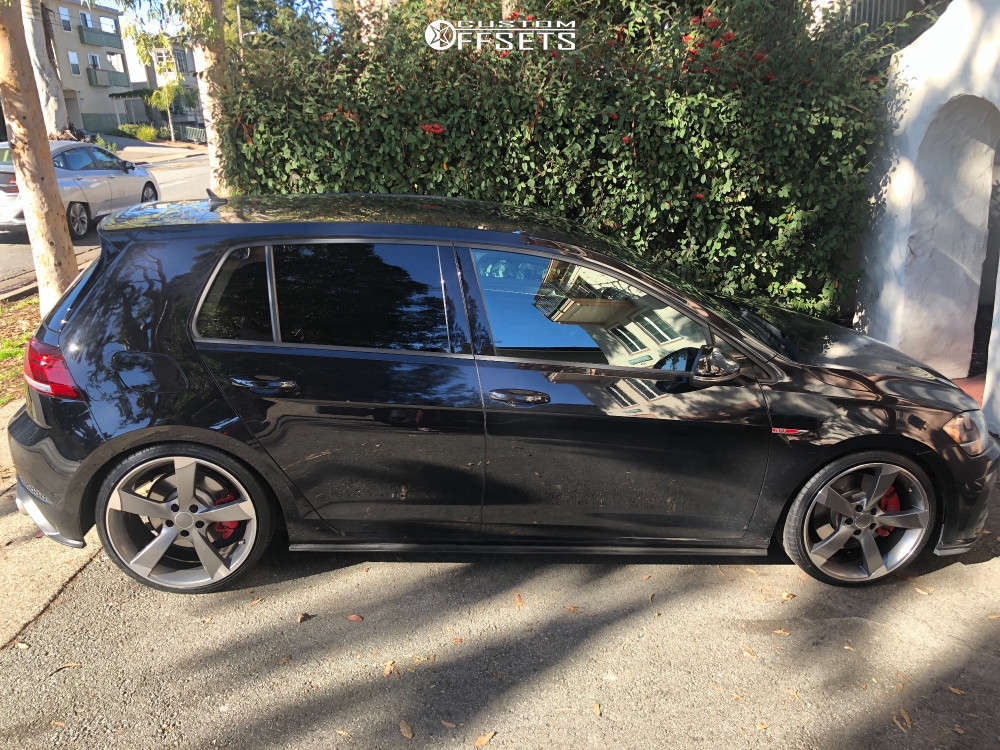 2019 Volkswagen GTI with 19x8.5 35 4Play AU 29 and 225/35R19 Achilles ...