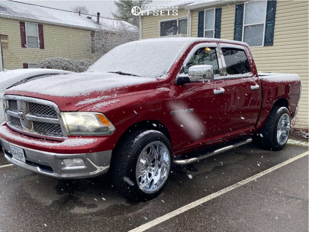 2009 Dodge Ram 1500 with 22x12 -44 RBP Forged 87R and 33/12.5R22 ...