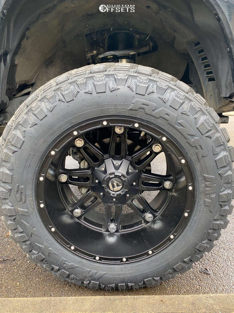 2019 Toyota Tacoma with 20x12 -45 Fuel Hostage and 35/12.5R20 Maxxis ...