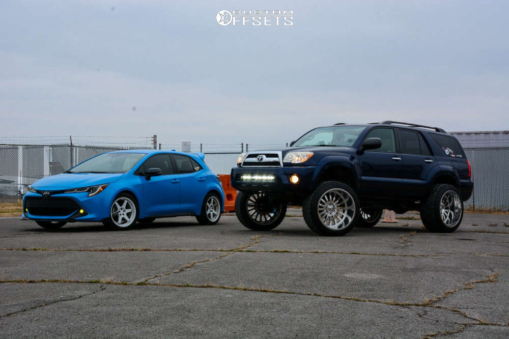 2008 Toyota 4Runner with 24x14 -76 Cali Offroad Summit and 35/13.5R24 ...