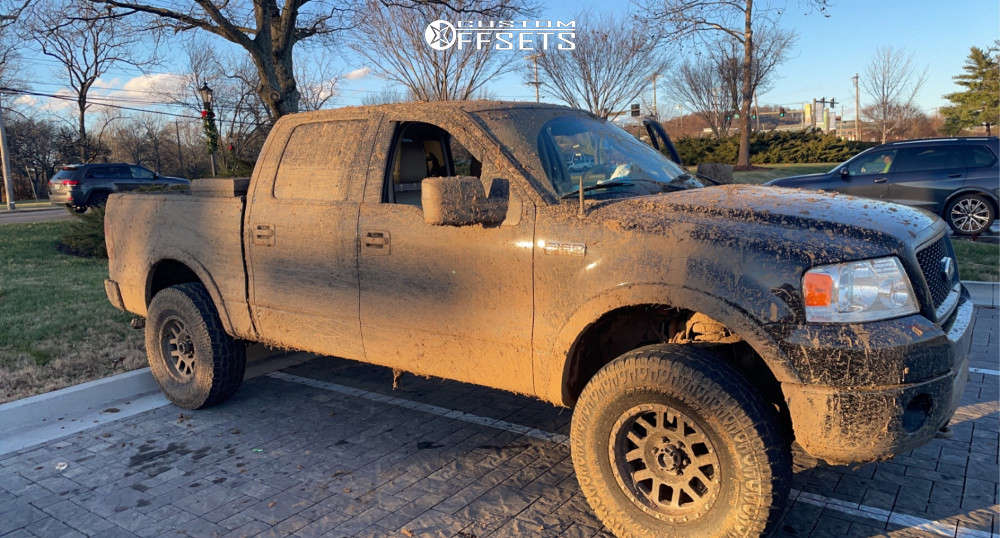 2006 Ford F-150 with 17x8.5 -0 Method Mesh and 35/12.5R17 Pro Comp All ...