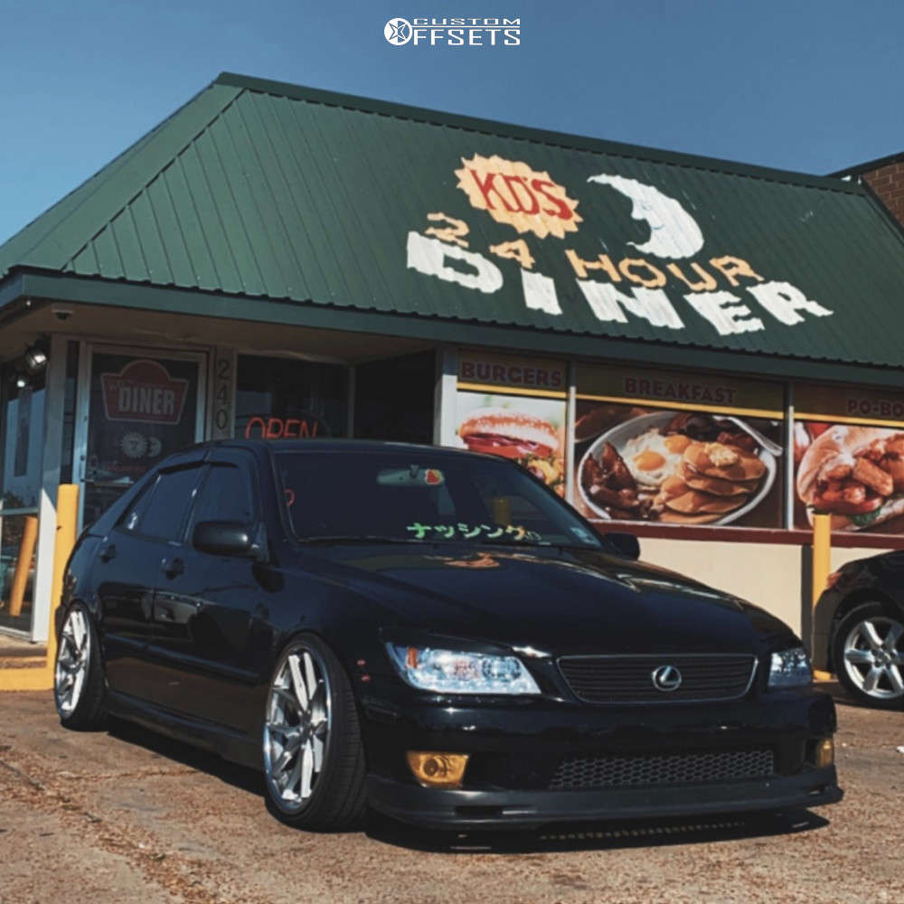 2002 Lexus IS300 with 19x9.5 20 Ferrada FR2 and 215/35R19 Sunny and ...