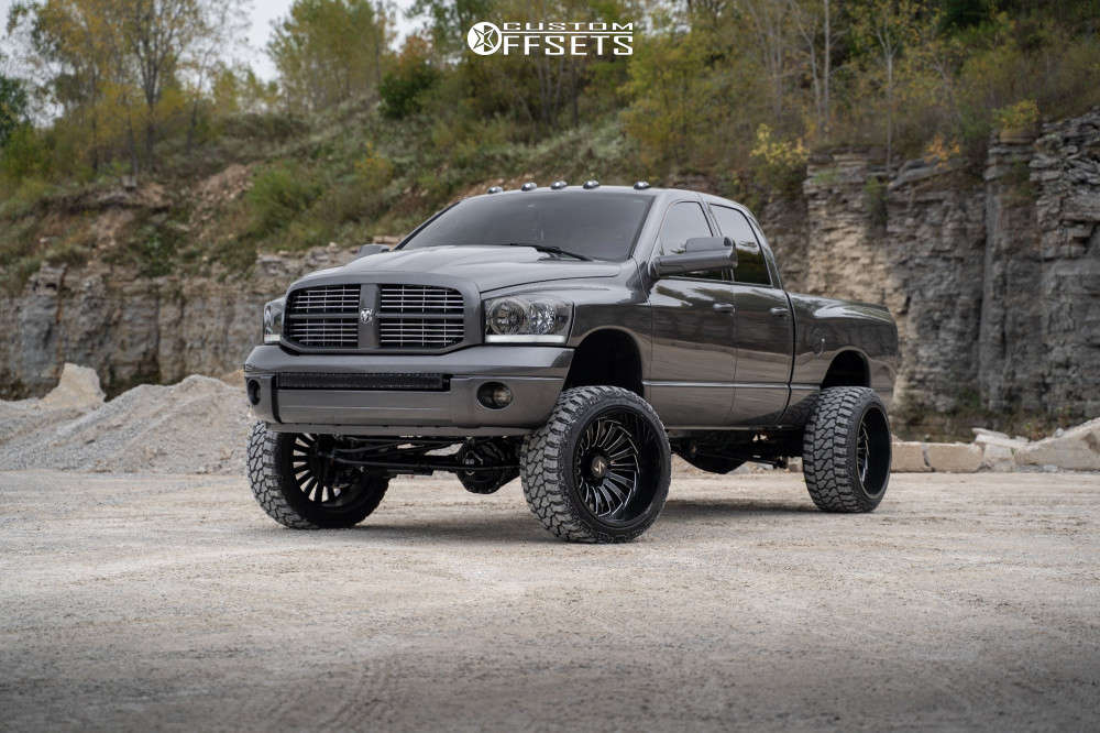 2008 Ram 2500 with 24x14 -81 ARKON OFF-ROAD Alexander and 35/13.5R24 ...