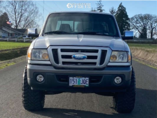 2008 Ford Ranger with 20x10 -25 Dropstars 655bm and 33/12.5R20 Atturo ...