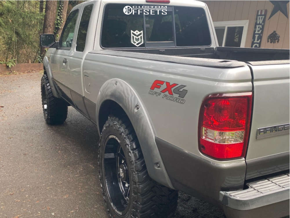 2008 Ford Ranger with 20x10 -25 Dropstars 655bm and 33/12.5R20 Atturo ...