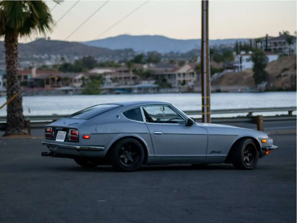 1974 Nissan 260Z with 15x8 0 Rota Grid V and 225/45R15 Toyo Tires ...