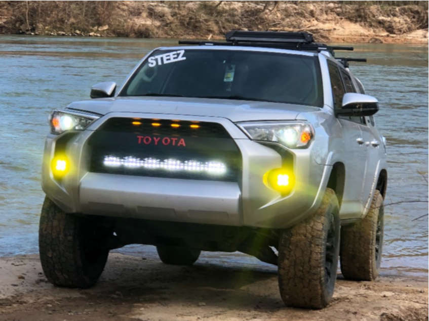 2017 Toyota 4Runner with 17x9 -12 Fuel Vapor and 33/12.5R17 Toyo Tires ...