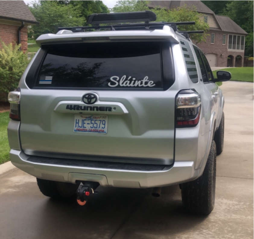 2017 Toyota 4Runner with 17x9 -12 Fuel Vapor and 33/12.5R17 Toyo Tires ...