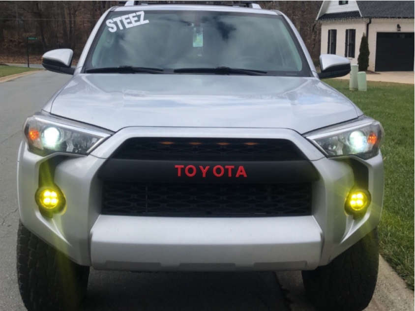 2017 Toyota 4Runner with 17x9 -12 Fuel Vapor and 33/12.5R17 Toyo Tires ...