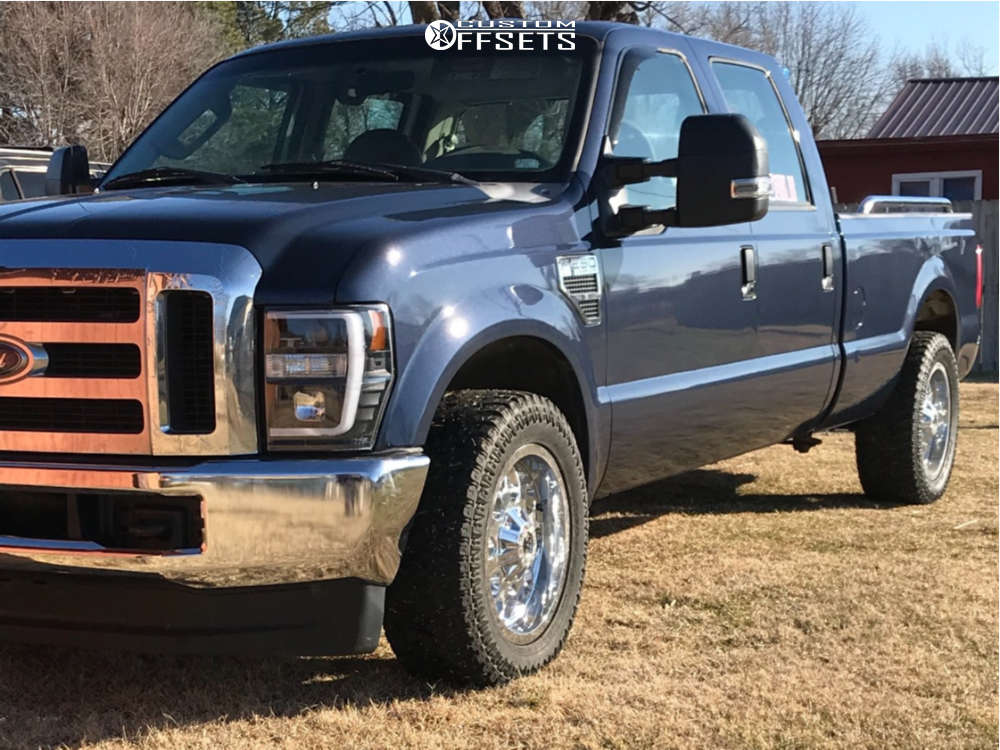 2008 Ford F-250 Super Duty with 20x9 0 RBP 73r and 33/12.5R20 Atturo ...