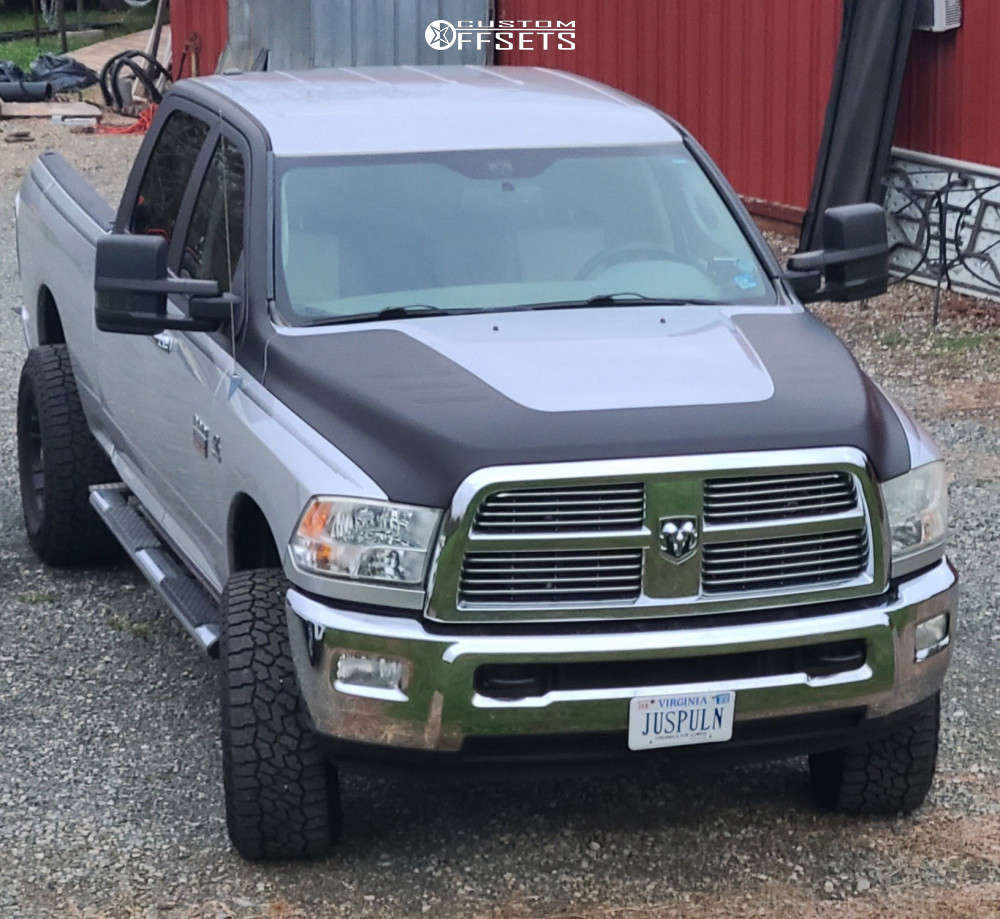 2011 Ram 2500 with 17x9 -12 XD Revolver and 33/12.5R17 Falken Wildpeak ...