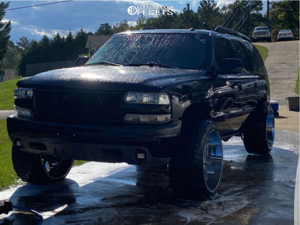 2006 Chevrolet Tahoe with 24x14 -76 Xtreme Force Xf8 and 35/12.5R24 ...