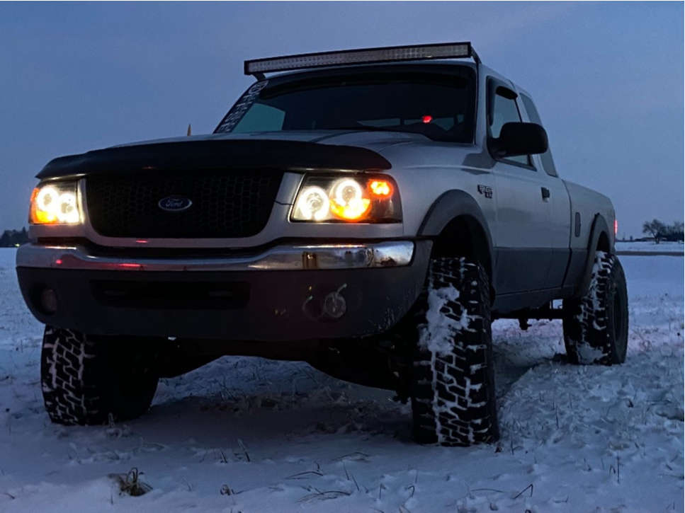 2002 Ford Ranger with 15x10 -47 Pro Comp 69 and 33/12.5R15 Dick Cepek ...