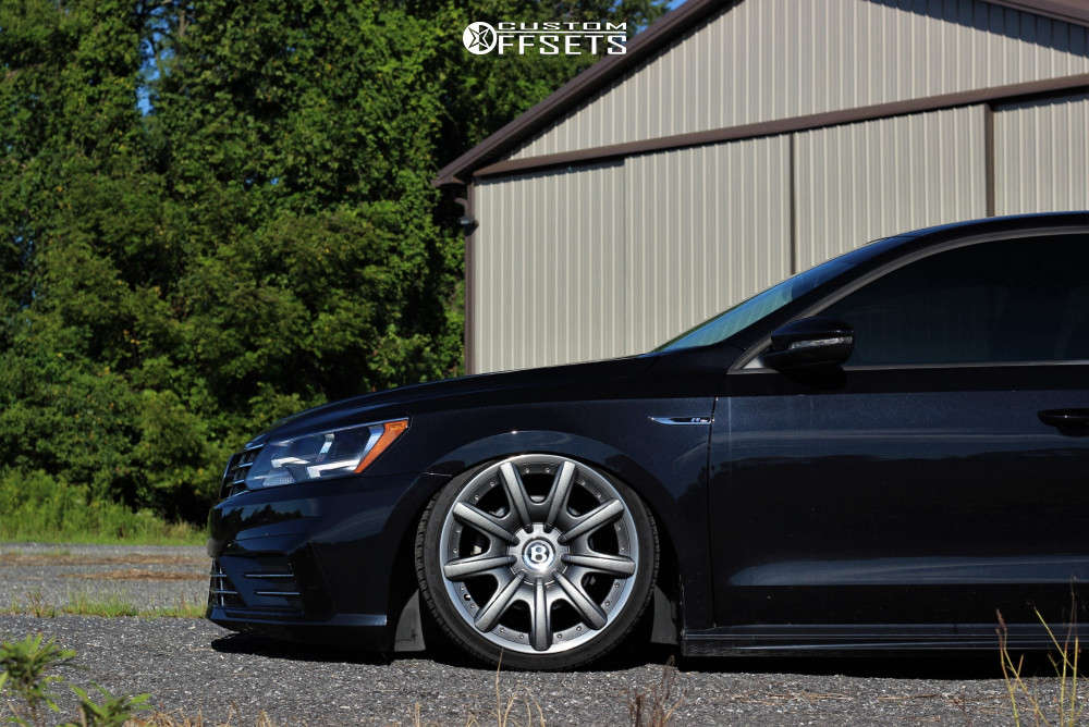 2018 Volkswagen Passat with 19x9 41 OEM Wheels Mulliner and 235/35R19 ...