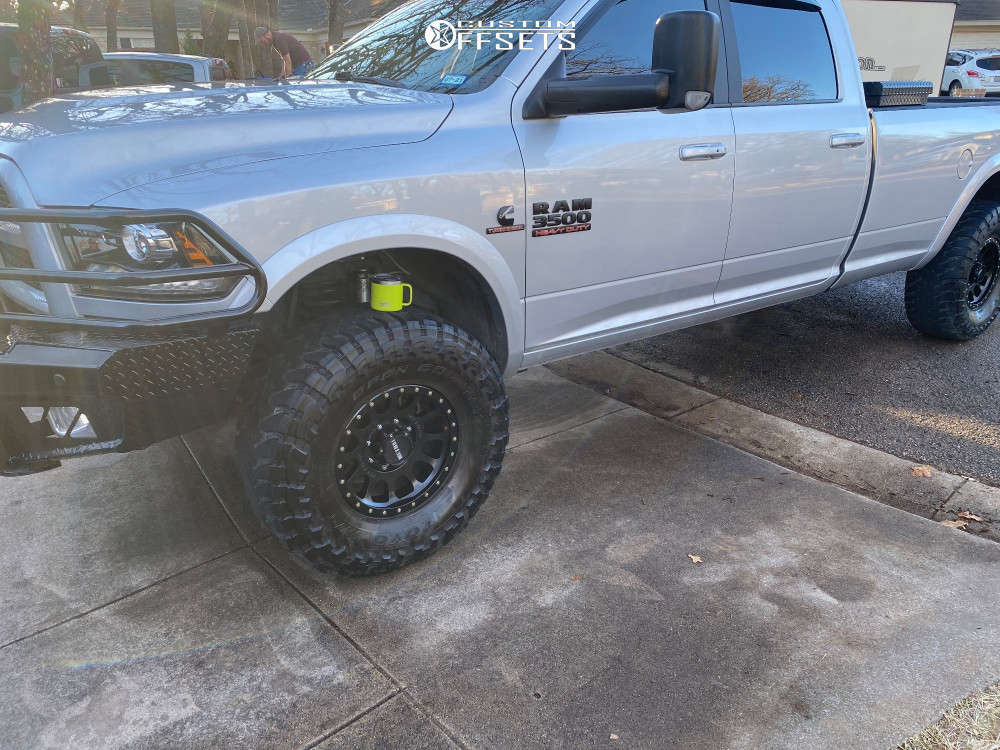 2017 Ram 3500 with 17x9 -12 Method Nv and 37/13.5R17 Toyo Tires Open ...