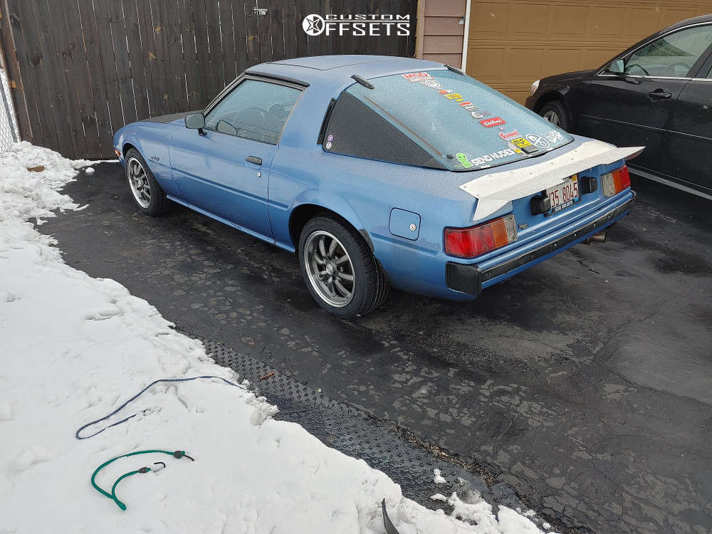 1979 Mazda RX-7 with 15x7 20 Konig Rewind and 195/50R15 Toyo Tires ...