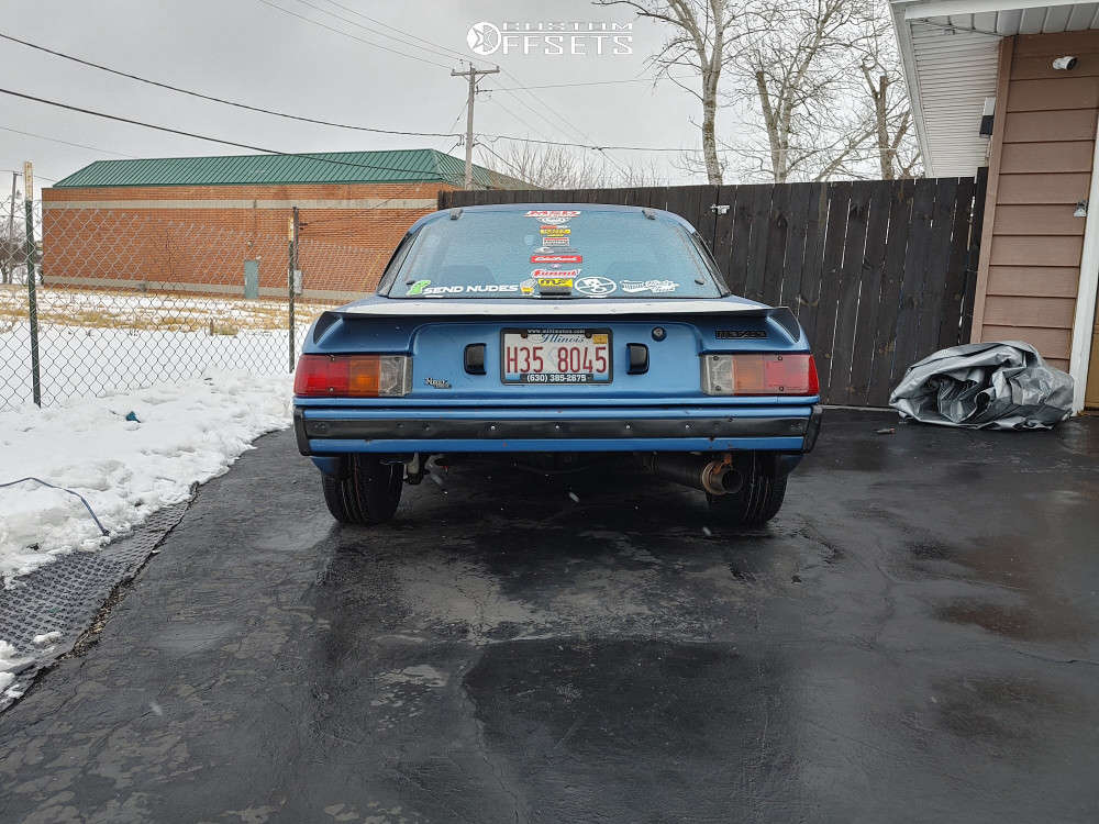 1979 Mazda RX-7 with 15x7 20 Konig Rewind and 195/50R15 Toyo Tires ...