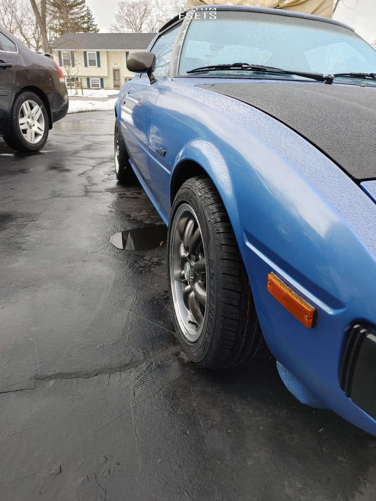 1979 Mazda RX-7 with 15x7 20 Konig Rewind and 195/50R15 Toyo Tires ...