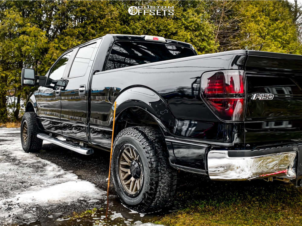 2011 Ford F-150 with 18x9 -15 Fast HD Menace and 275/65R18 Falken ...