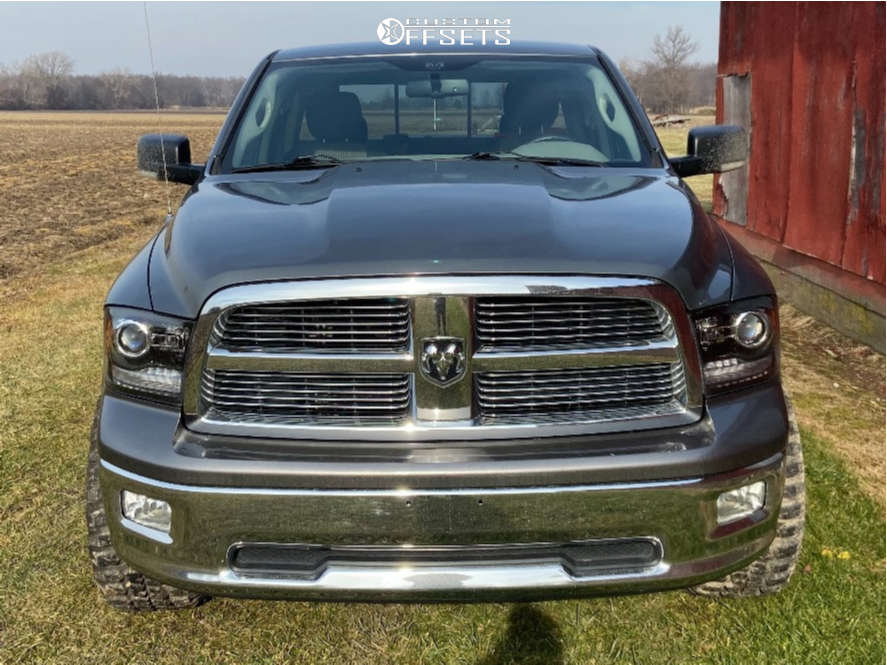 2010 Dodge Ram 1500 with 20x12 -44 Hostile Fury and 285/65R20 Federal ...