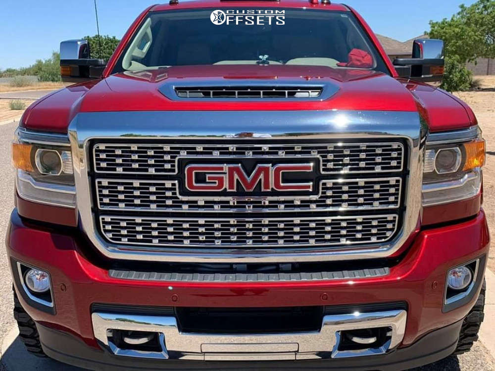 2019 GMC Sierra 3500 HD with 20x12 -44 Gear Off-Road Big Block and 33/ ...