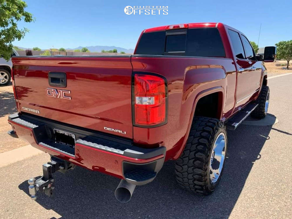 2019 GMC Sierra 3500 HD with 20x12 -44 Gear Off-Road Big Block and 33/ ...