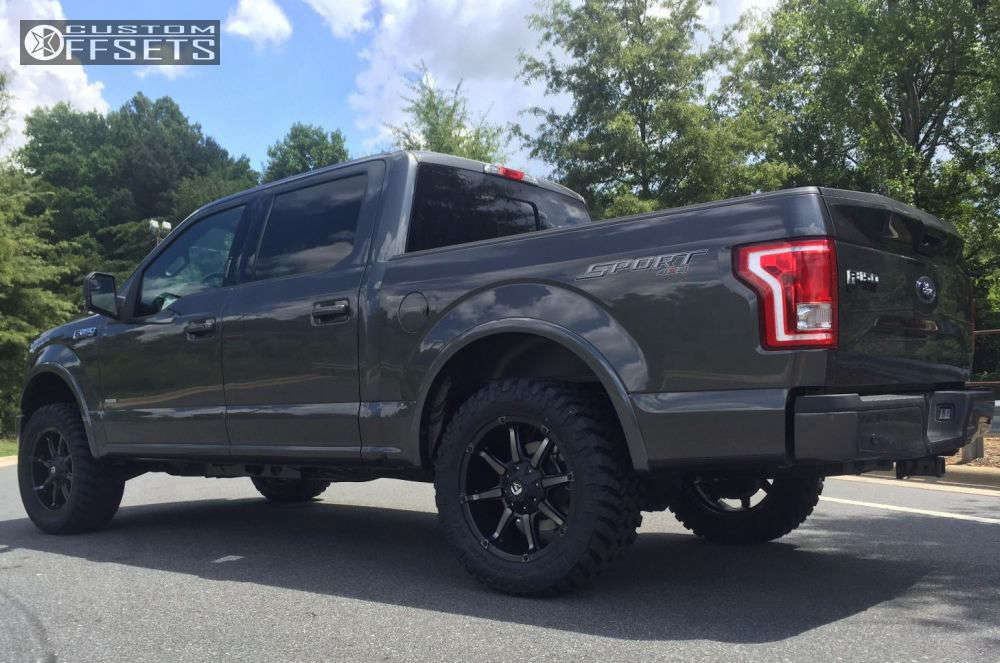 2016 Ford F-150 with 20x9 1 Fuel Coupler and 305/55R20 Nitto Trail ...