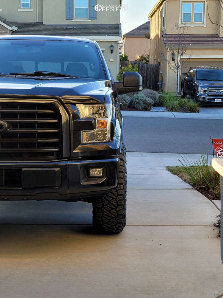 2015 Ford F-150 with 17x8.5 0 Method Mr703 and 285/75R17 Nitto Ridge ...