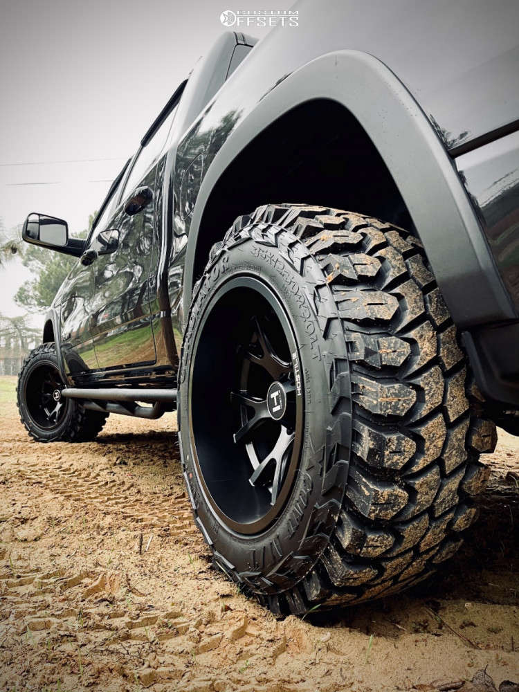 2020 Ram 1500 with 20x12 -44 Hostile Rage and 35/12.5R20 Gladiator ...