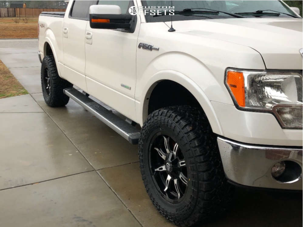 2013 Ford F-150 with 18x9 -12 Vision Manic and 33/12.5R18 Kenda Klever ...