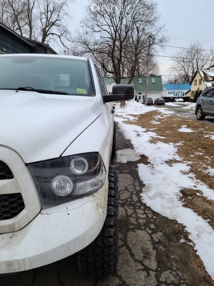 2017 Ram 1500 with 17x9 -12 Ultra 164 and 35/12.5R17 Federal Xplora Rt ...