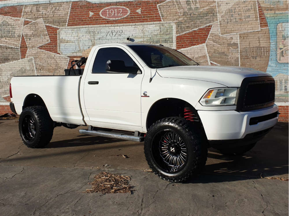 2014 Ram 2500 with 22x12 -51 ARKON OFF-ROAD Alexander and 325/50R22 ...