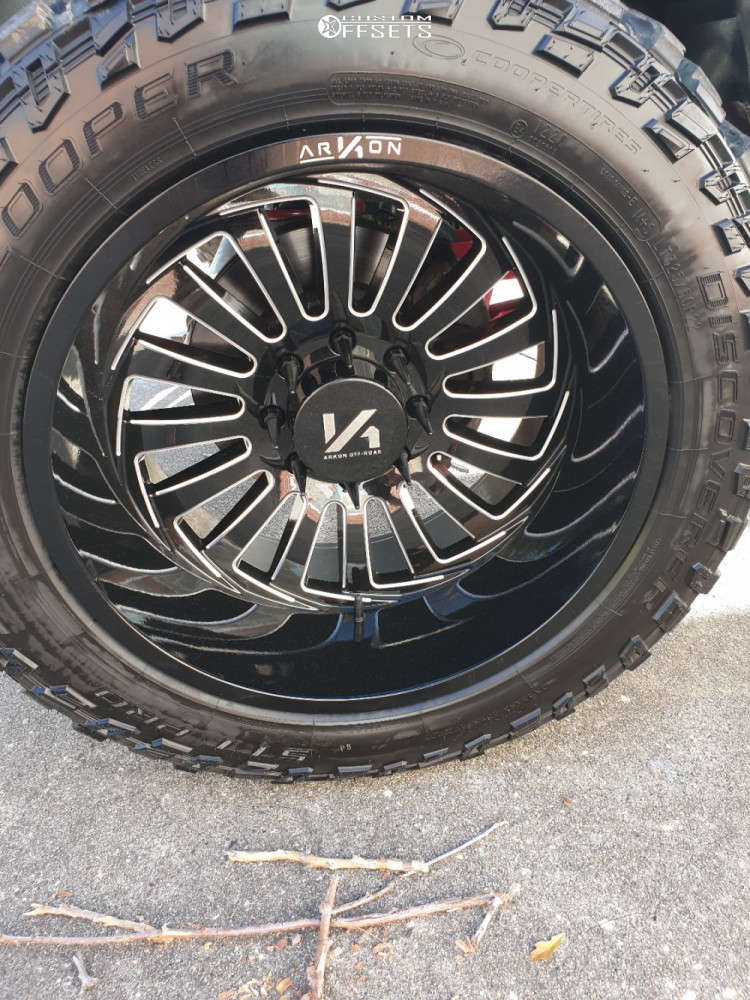 2014 Ram 2500 with 22x12 -51 ARKON OFF-ROAD Alexander and 325/50R22 ...